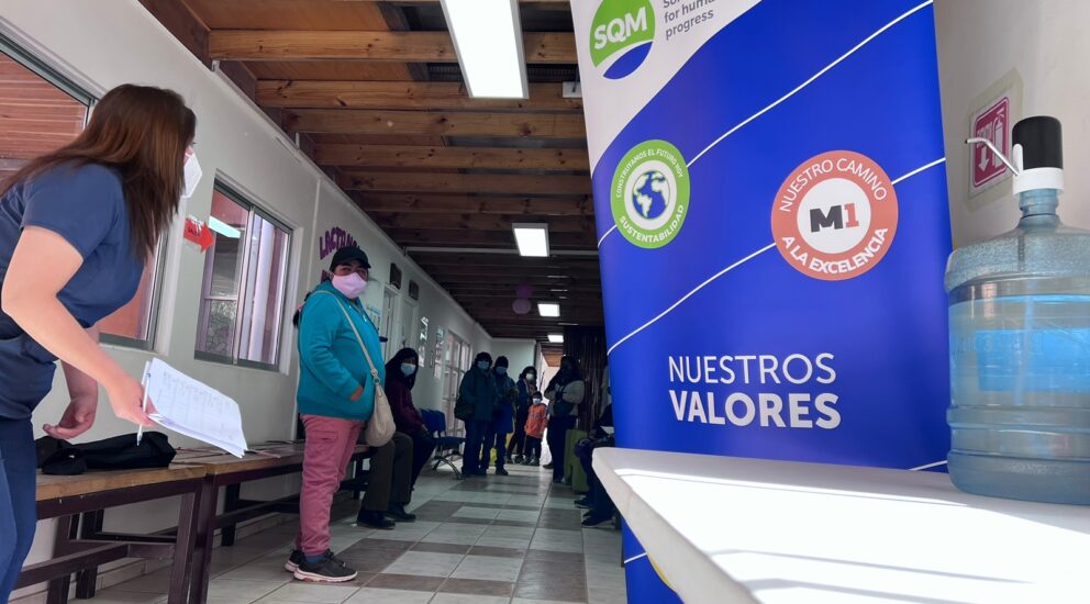 SQM otorga atenciones médicas gratuitas gracias a Programa AMA
