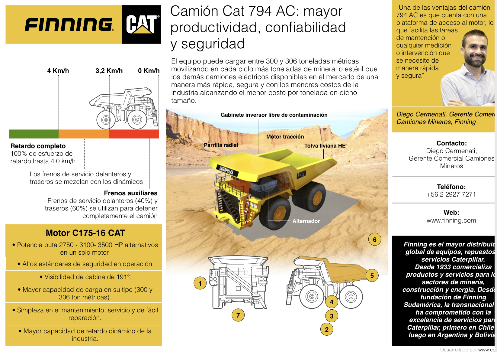 Cat 794 AC: mayor productividad, confiabilidad y seguridad