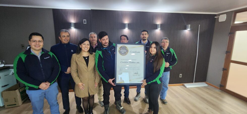 Contrato Quant en Codelco Andina recibe mÃ¡xima distinciÃ³n global como ...